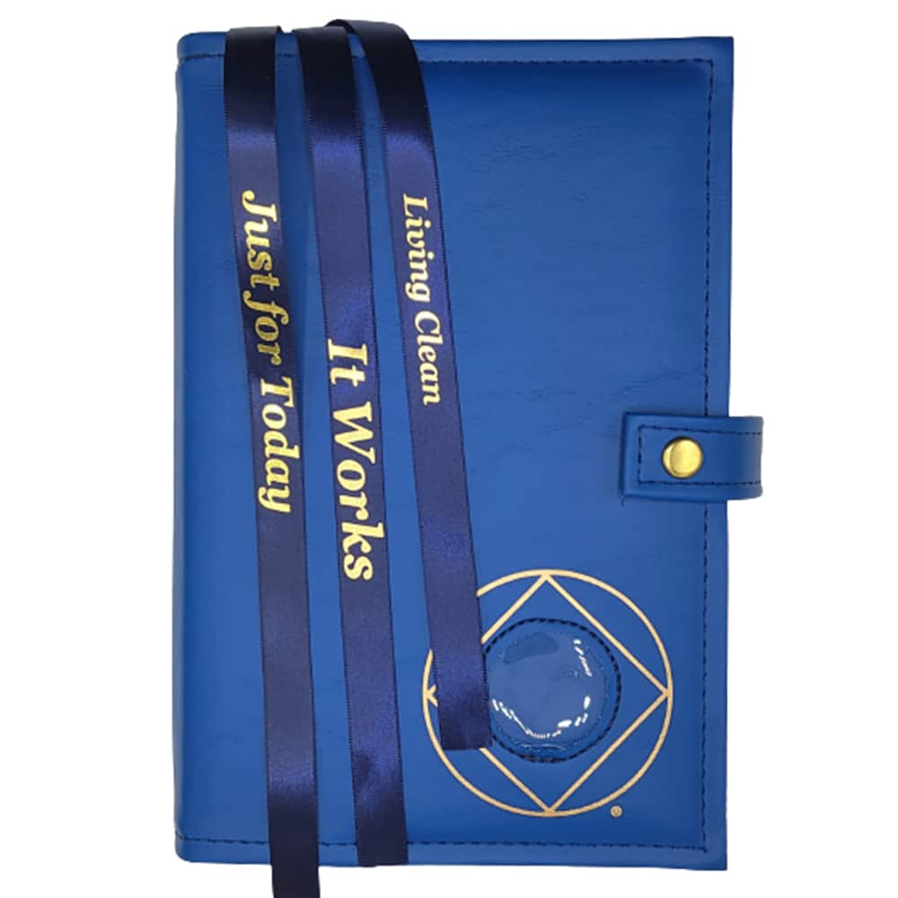 NA Triple Book Cover with NA Symbol and Coin Holder | Culver